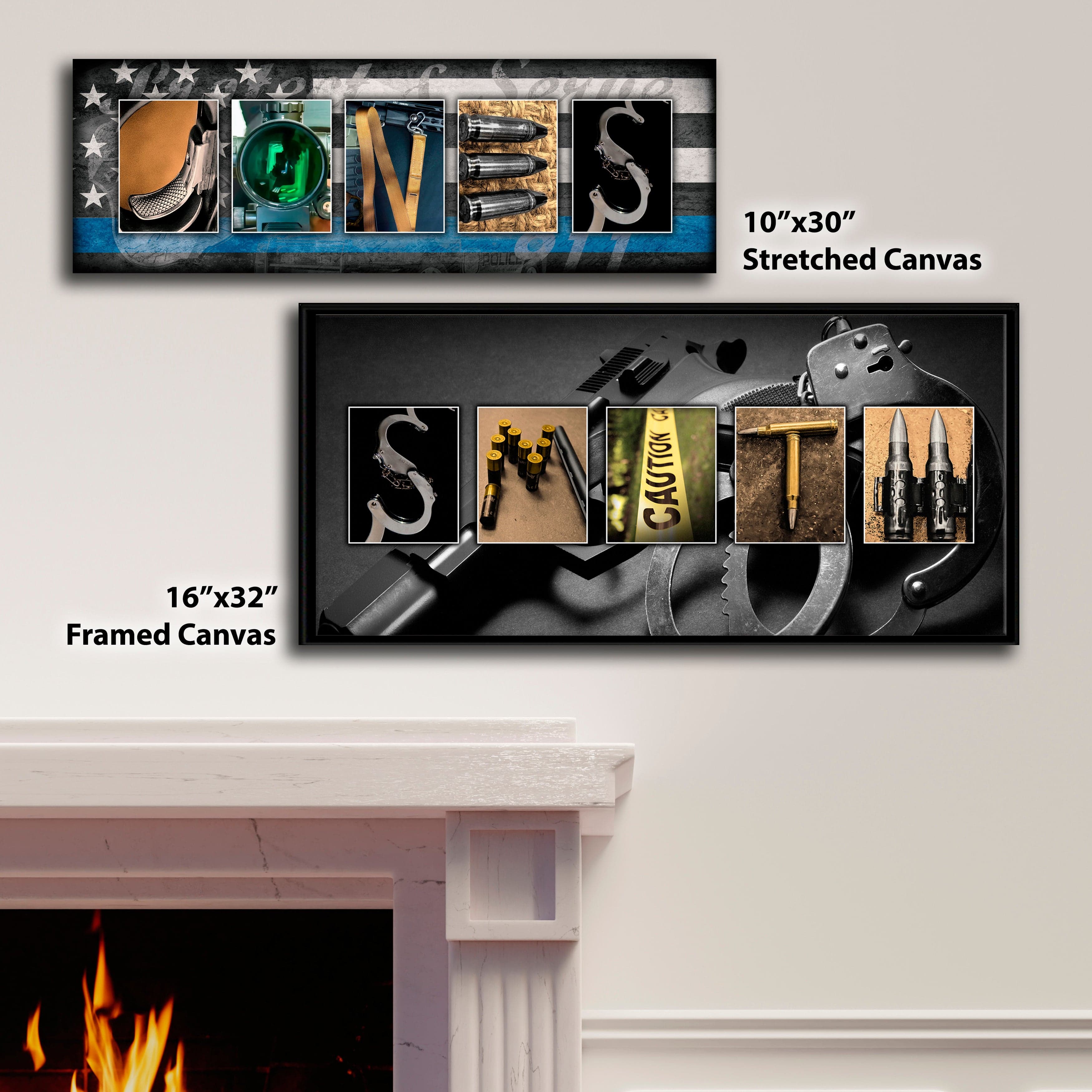 Personalized Law Enforcement Officer Name Art — Customized Name Art ...