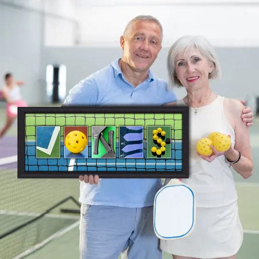 Pickleball Personalized Name Art - Custom Name Art For Athletes ...