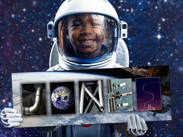 Personalized Space & Astronomer Name Art — Online Customizable Name Art ...