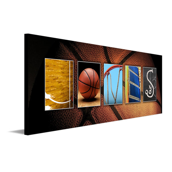Sports Themed Wall Art | Sports Letter Art | Custom Name Art - Personal ...