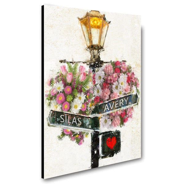 Crossroads - Personalized street signs art gift from Personal Prints ...