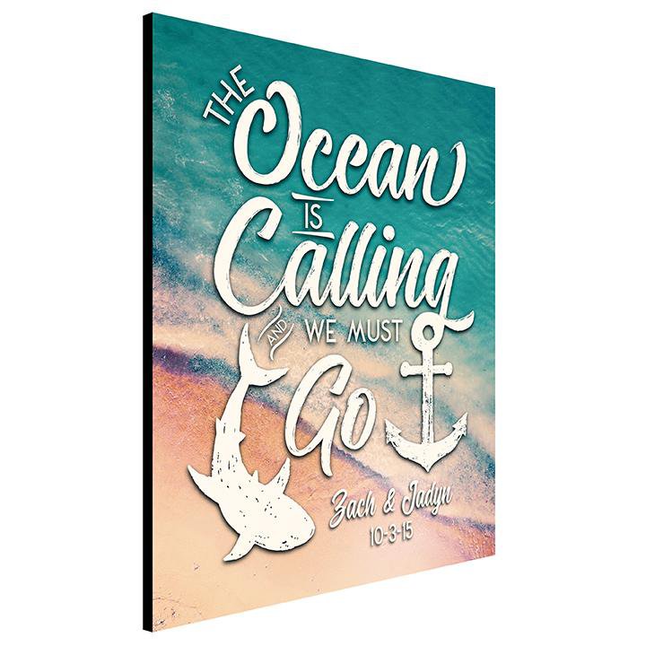 The Ocean Is Calling: Warm Your Home With Custom Ocean Quote Art ...