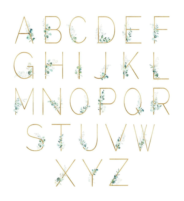 Personalized Monogram Gift - Monogram Wall Art from Personal-Prints
